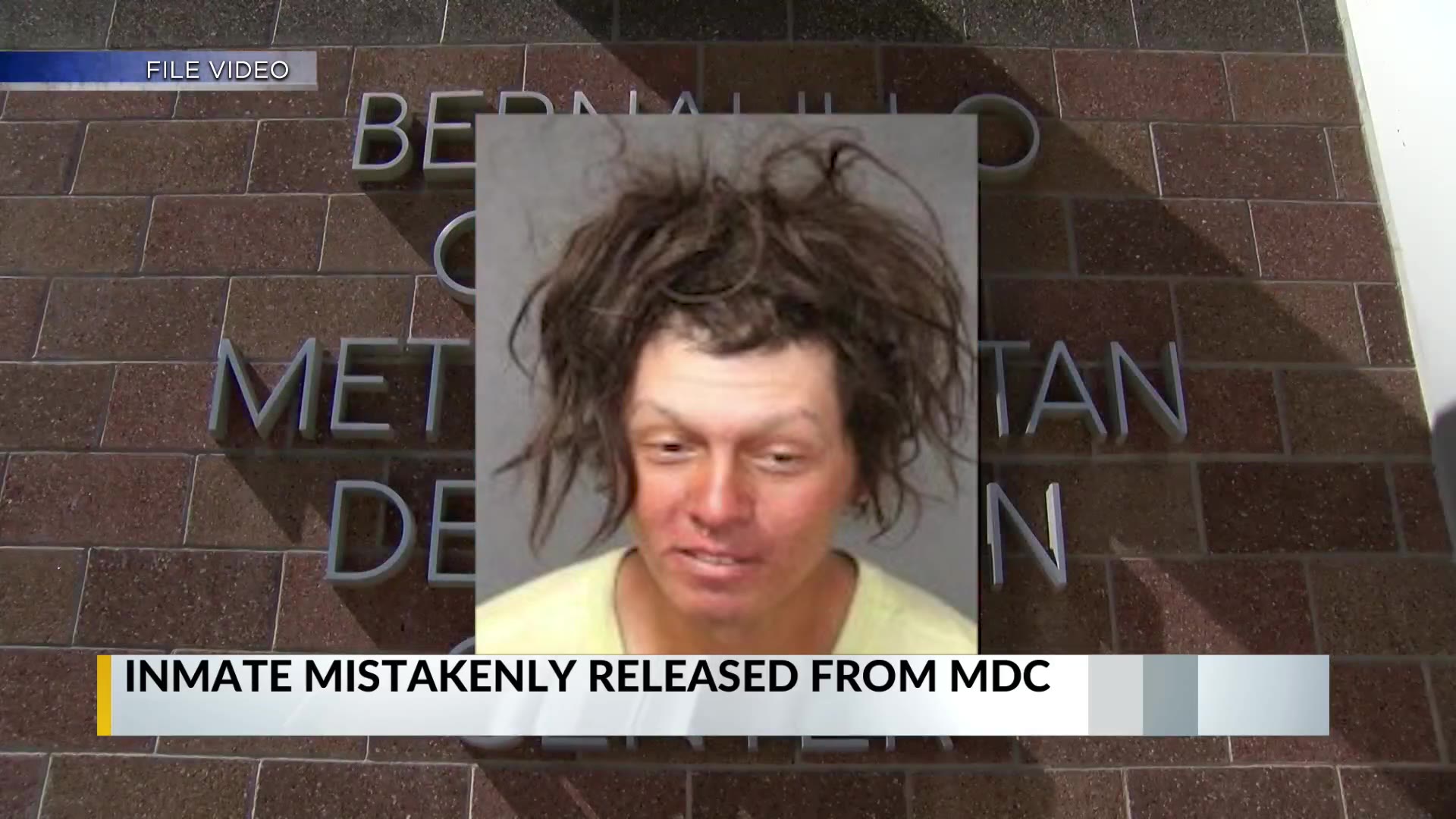 Inmate mistakenly released from MDC – KRQE NEWS 13 – Breaking News ...