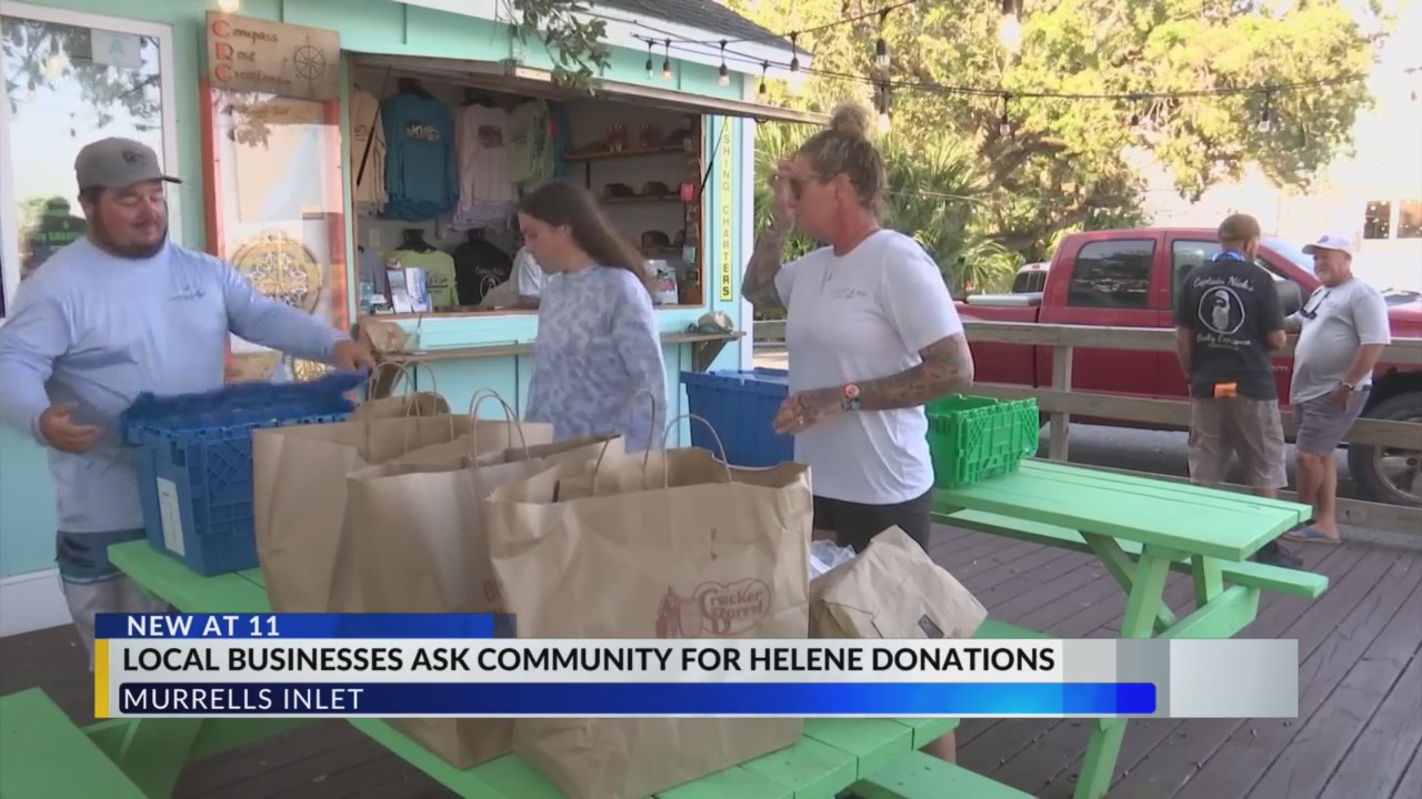 Murrells Inlet fishing community collects donations for flood victims ...