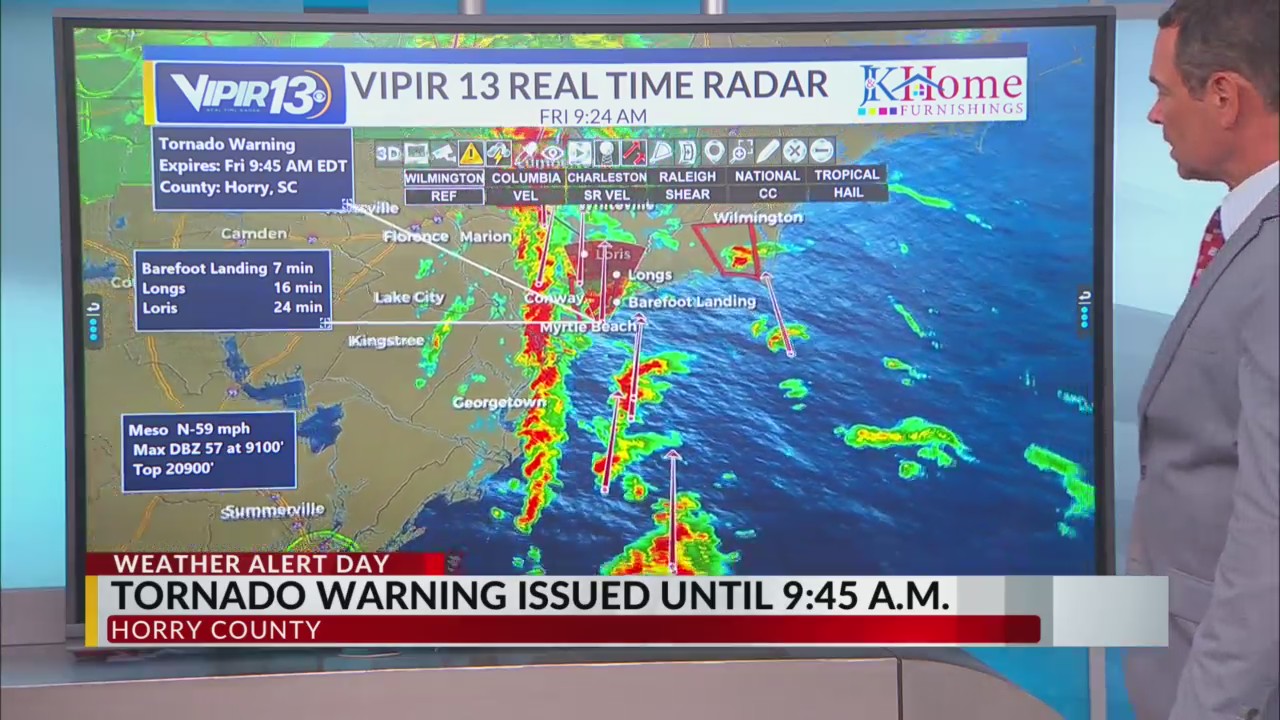 Helene Tornado Coverage 7 – WBTW
