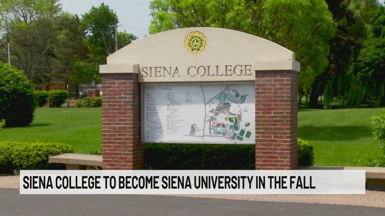 Siena College to become Siena University in Fall 2025 – NEWS10 ABC