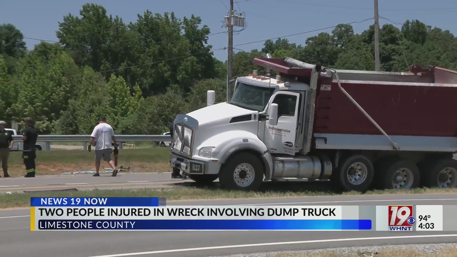 Two People Injured In Wreck Involving Dump Truck | June 24, 2024 | News ...