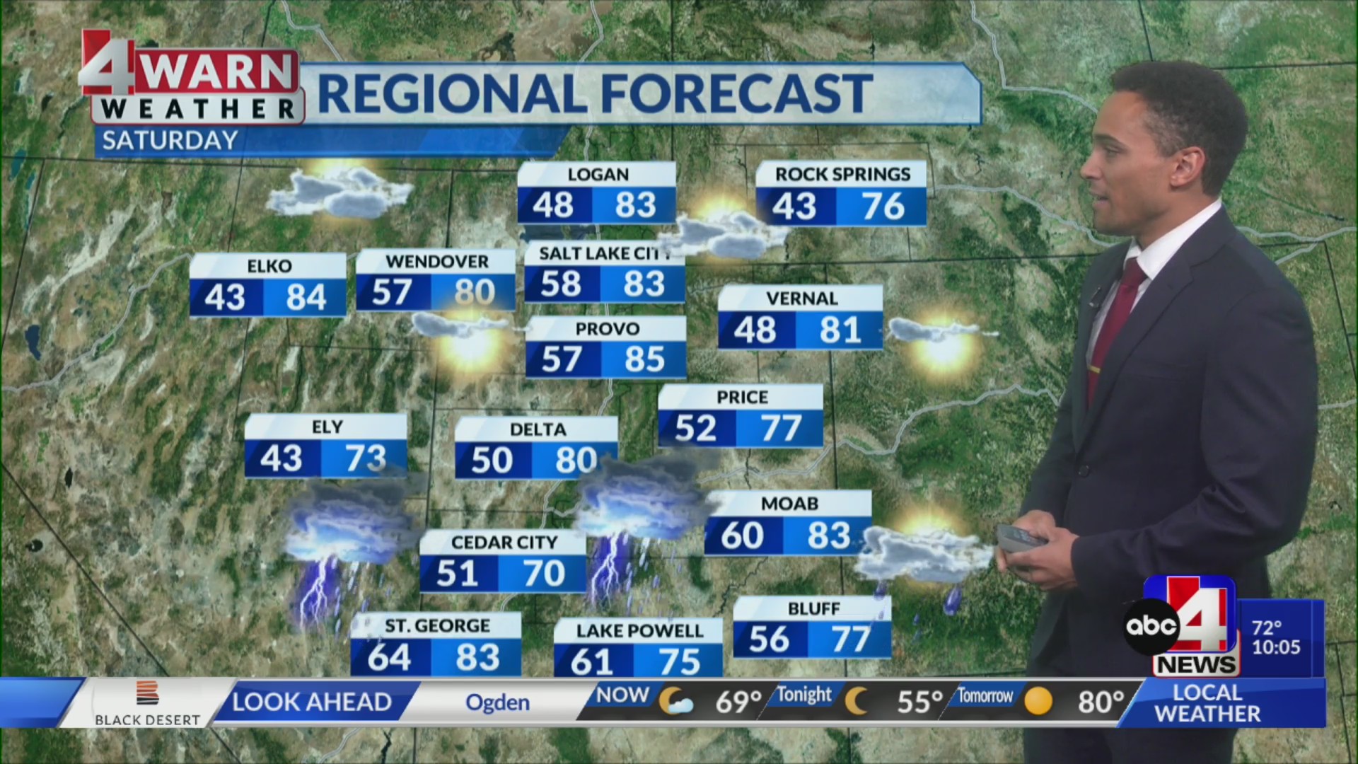 Active weekend weather across the region – ABC4 Utah