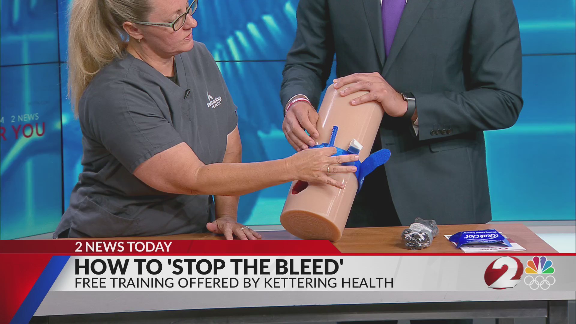 How to apply a tourniquet to a traumatic injury – WDTN.com