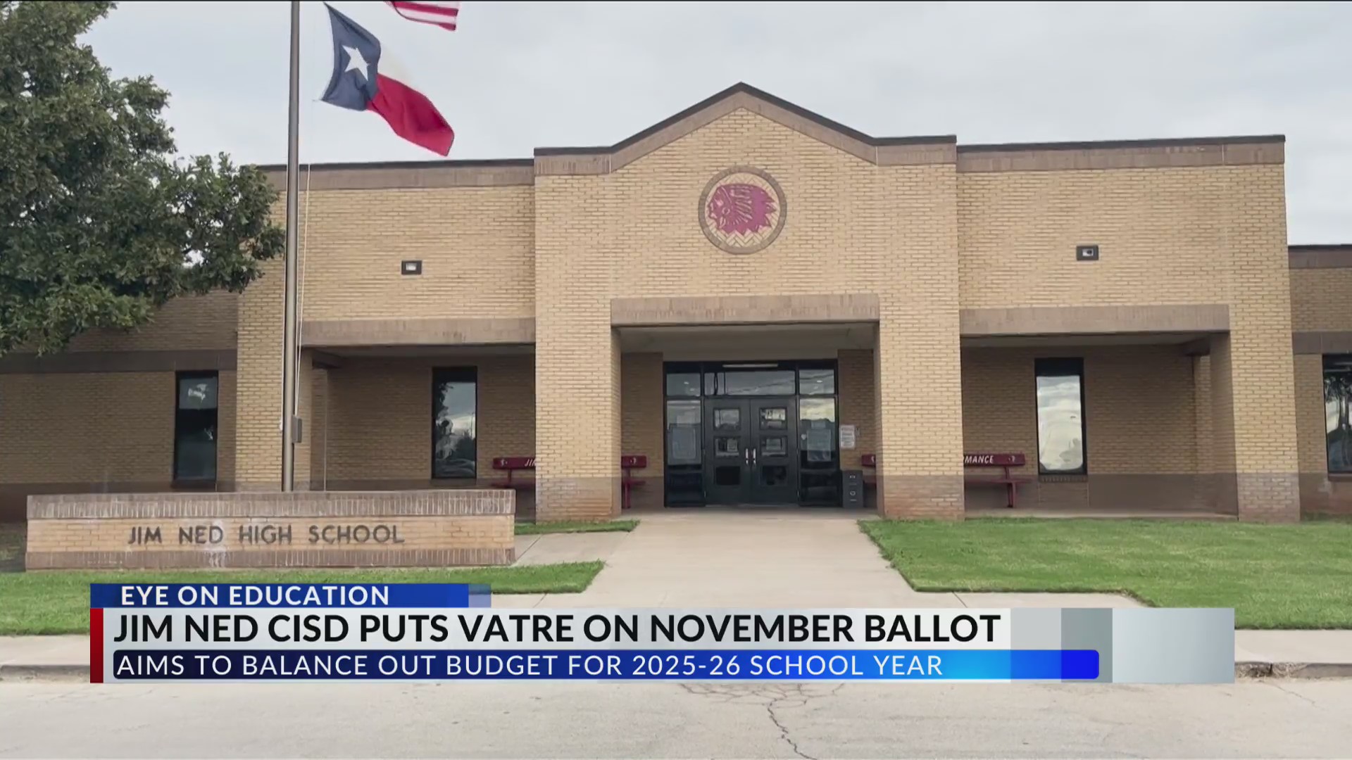 Jim Ned CISD puts tax ratification election on November ballot – KTAB ...