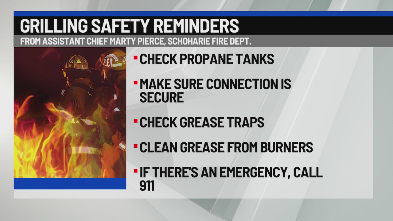 Fire Dept. hold Memorial Day parade, grilling safety reminders – NEWS10 ABC