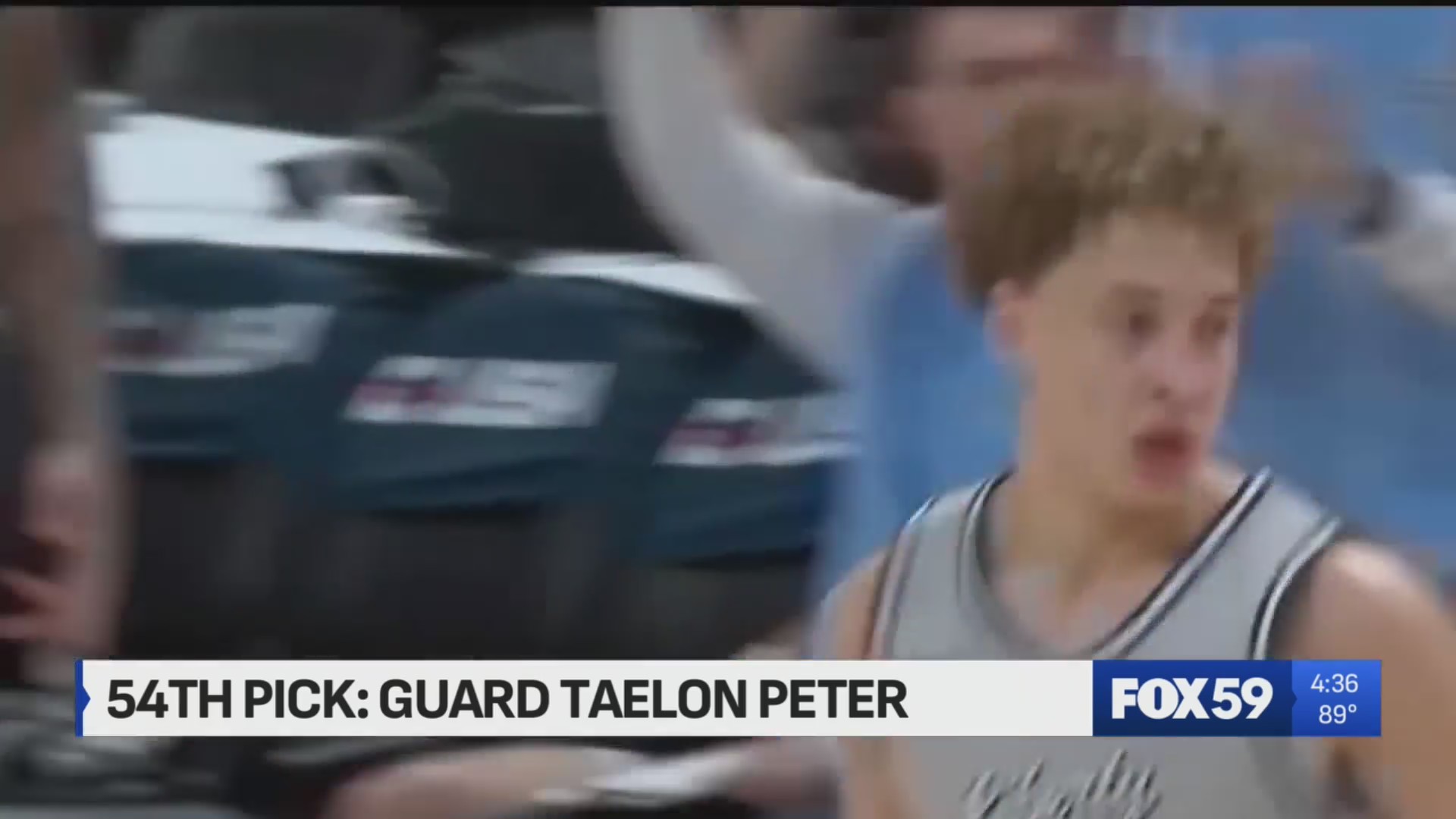 Pacers take Taelon Peter with the 54th overall pick – Fox 59