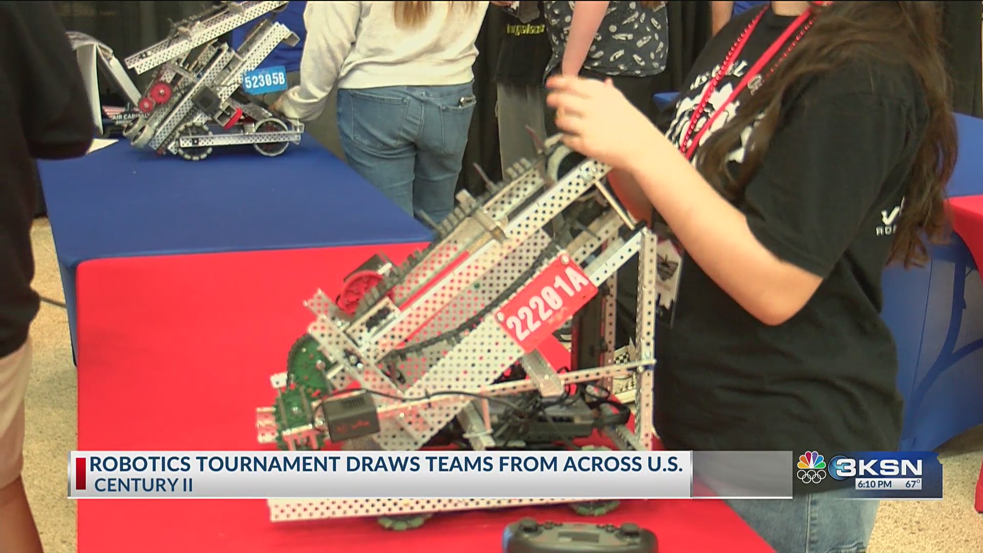 Wichita hosts inaugural robotics competition at Century II – KSN-TV
