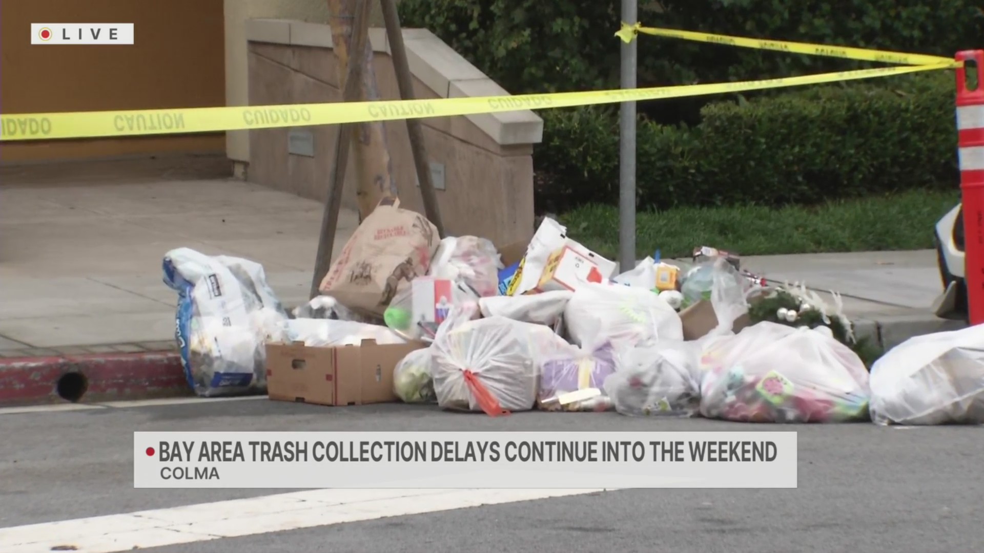 Bay Area trash collection delays continue into weekend – KRON4