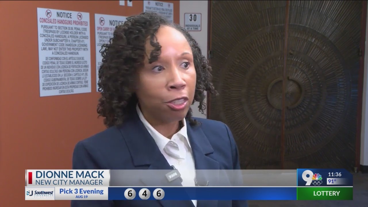 Dionne Mack picked to serve as new city manager – KTSM 9 News