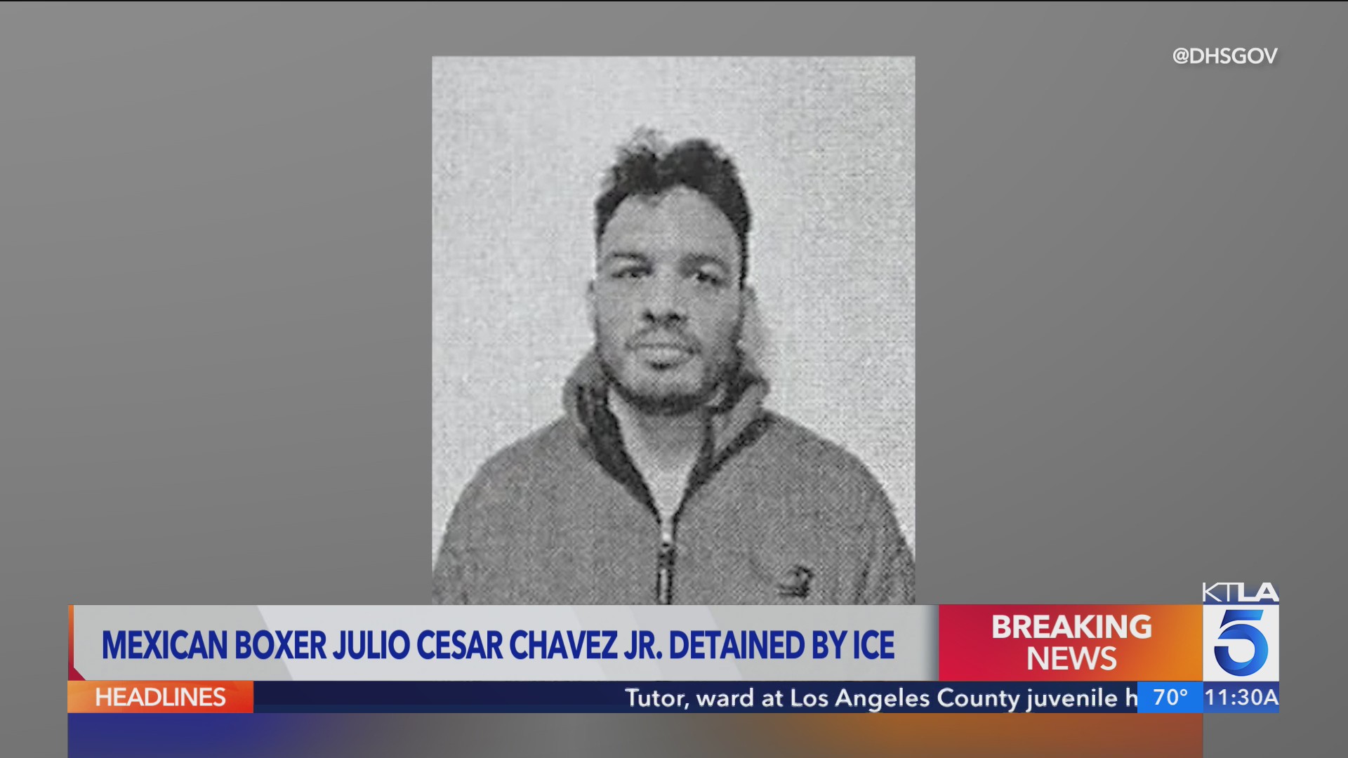 Boxer Julio Cesar Chavez Jr. arrested by federal agents in Studio City ...