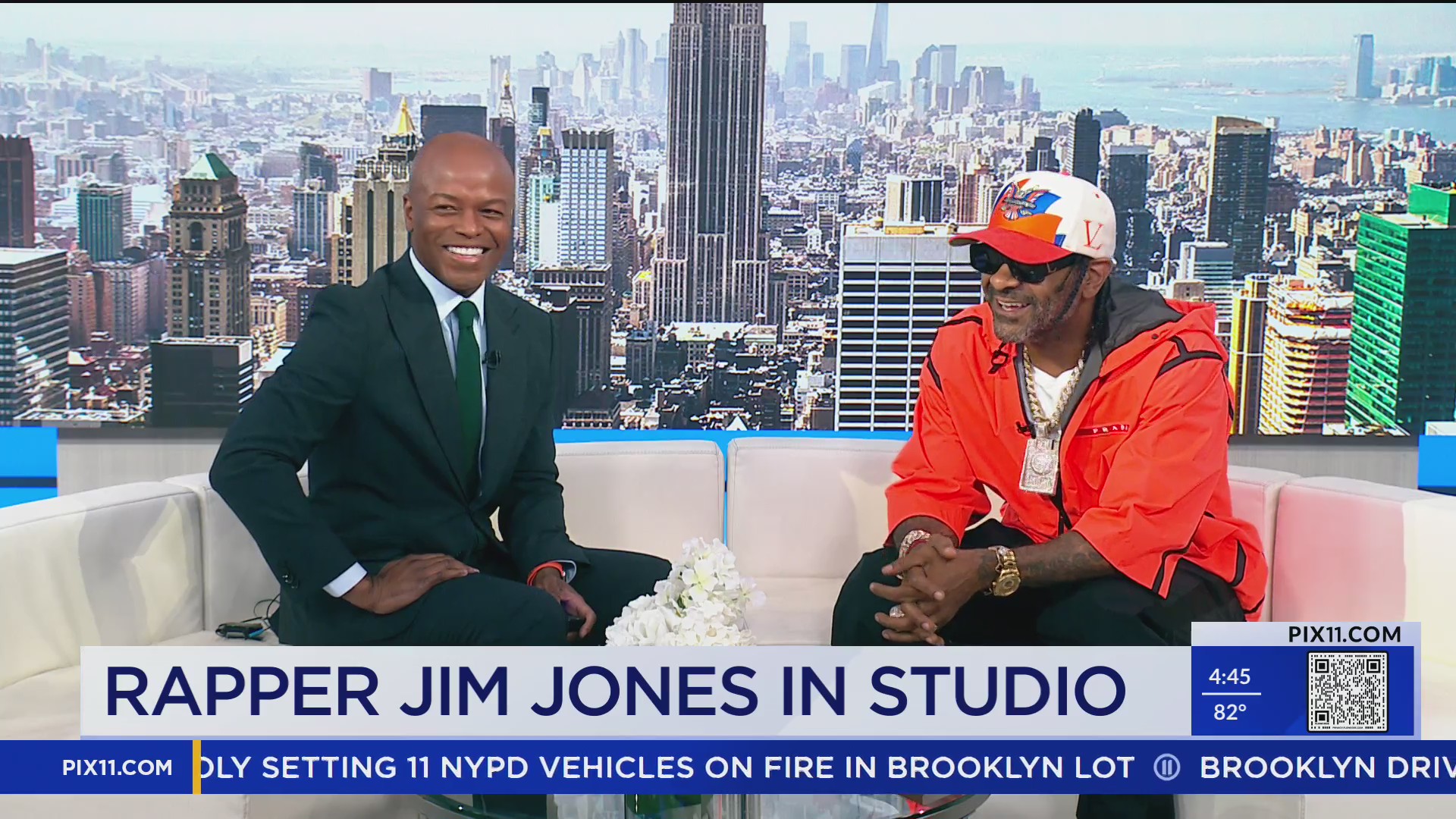 Jim Jones in the PIX11 Studio – PIX11