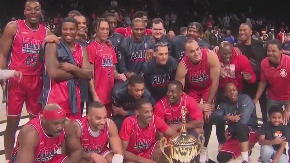 FDNY, NYPD square off in annual basketball game – PIX11