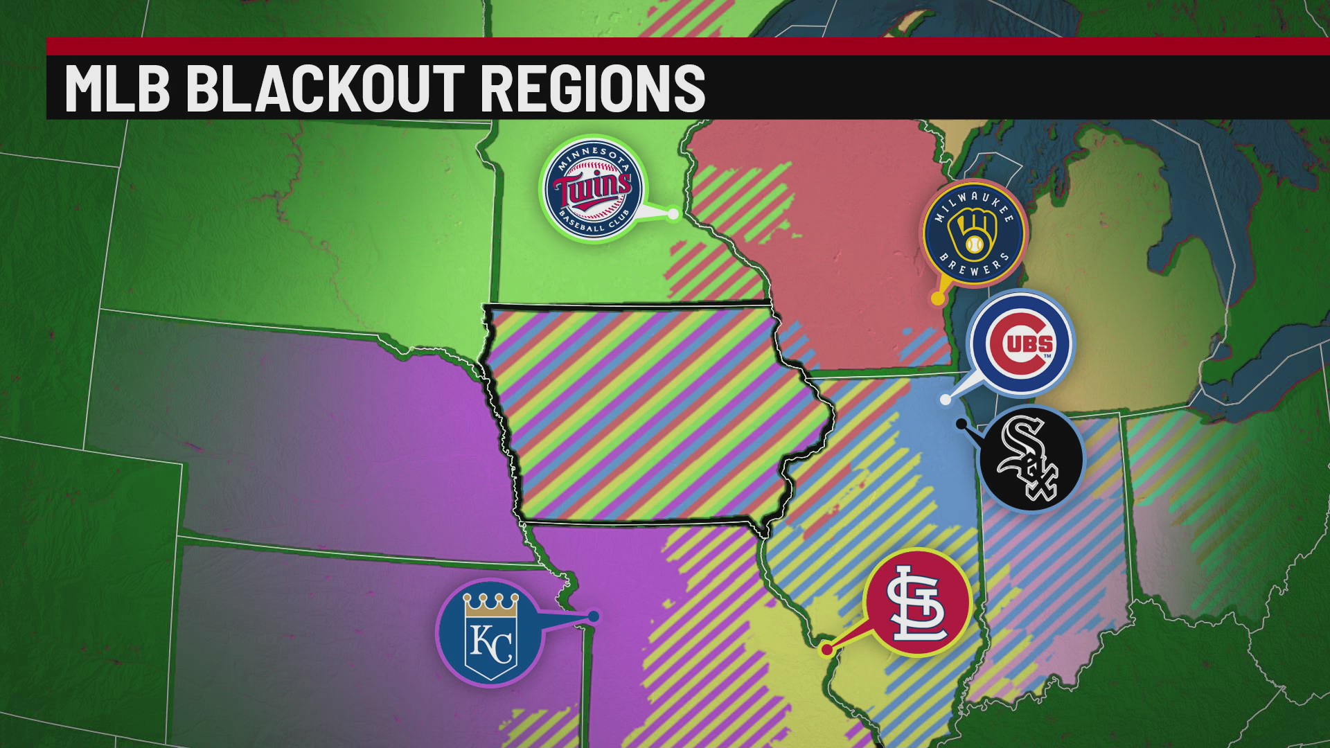 Blackouts make it complicated for Iowa MLB fans – who13.com