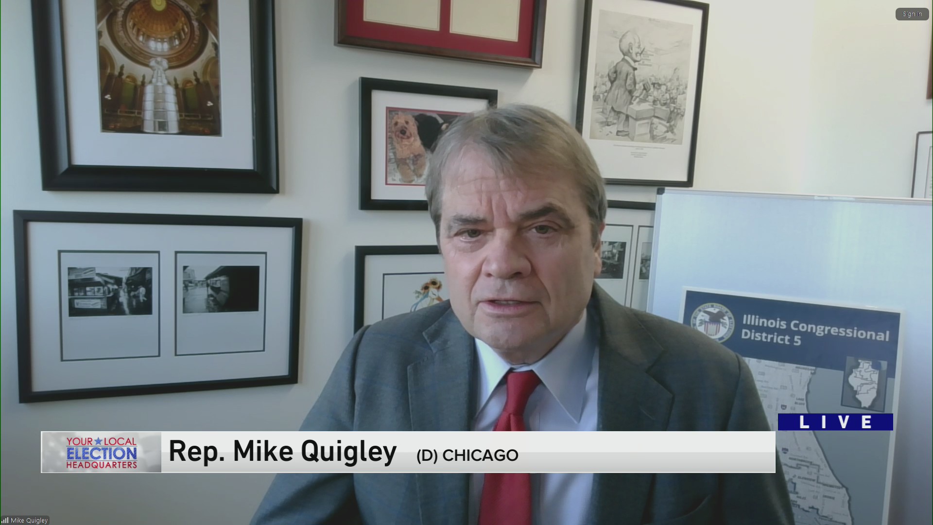 U.S. Rep Mike Quigley (D-Chicago) discusses Trump inauguration, MLK Day ...