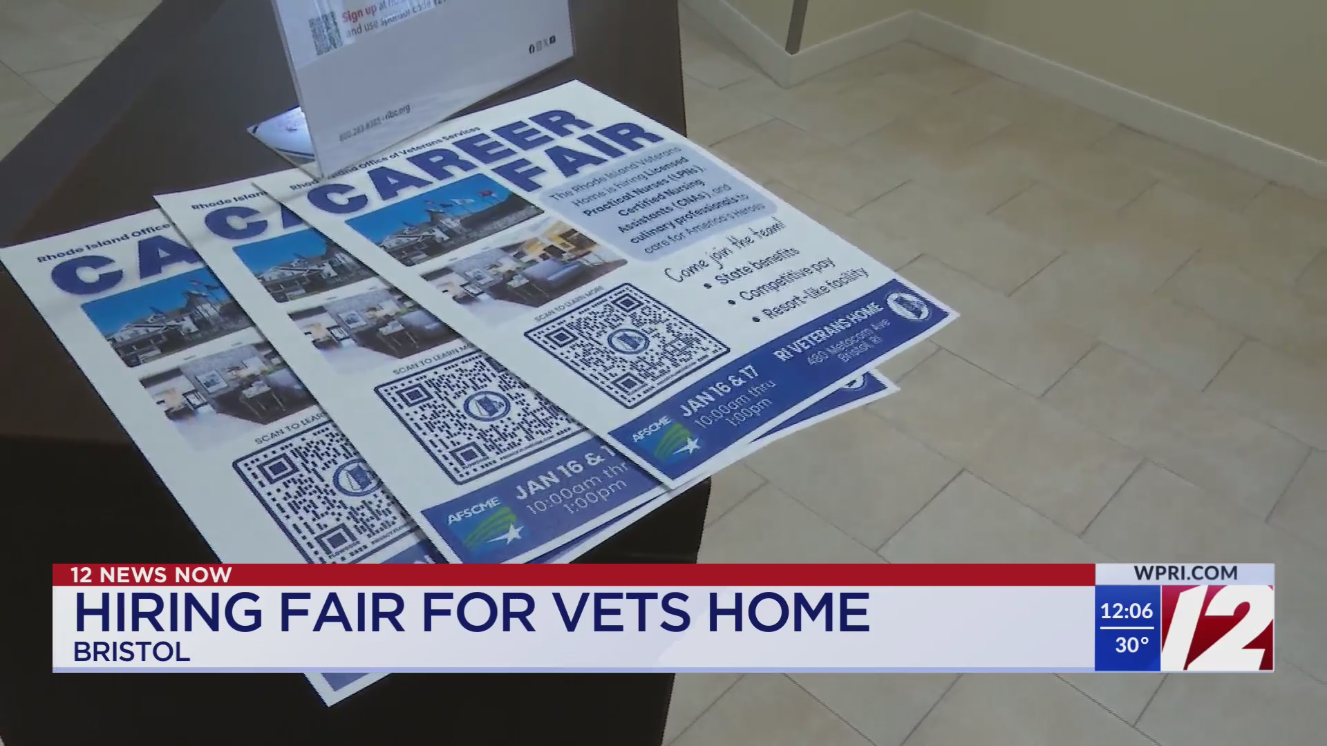 Two-day job fair underway at RI Veterans Home – WPRI.com