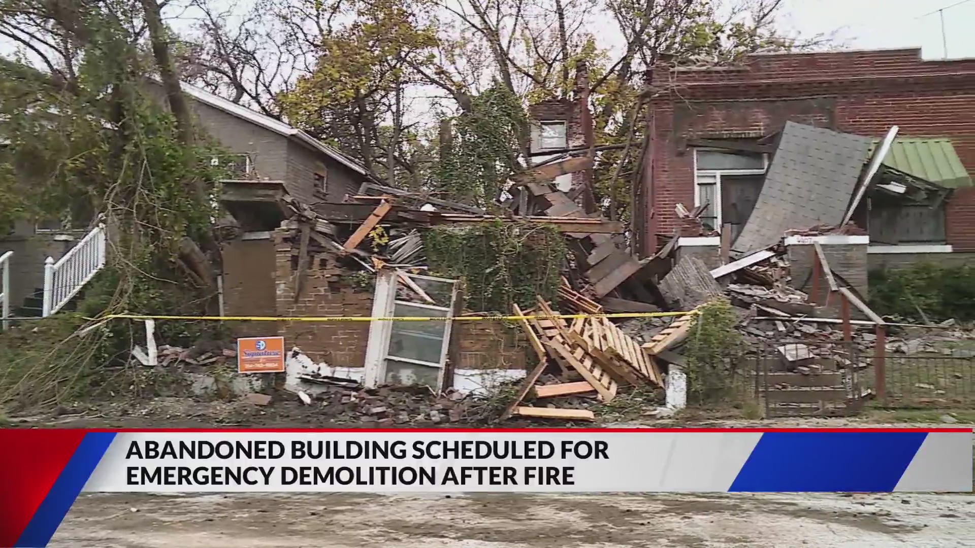 City schedules emergency demolition for collapsed home – FOX 2