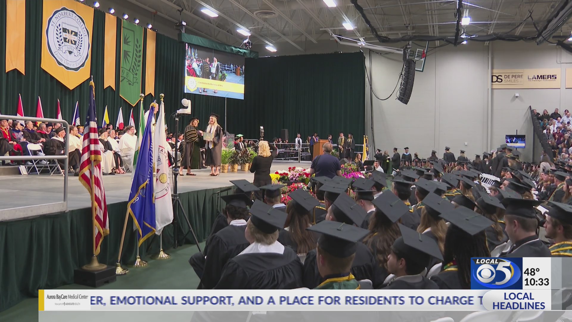 St. Norbert College honors grads in touching 126th commencement ...