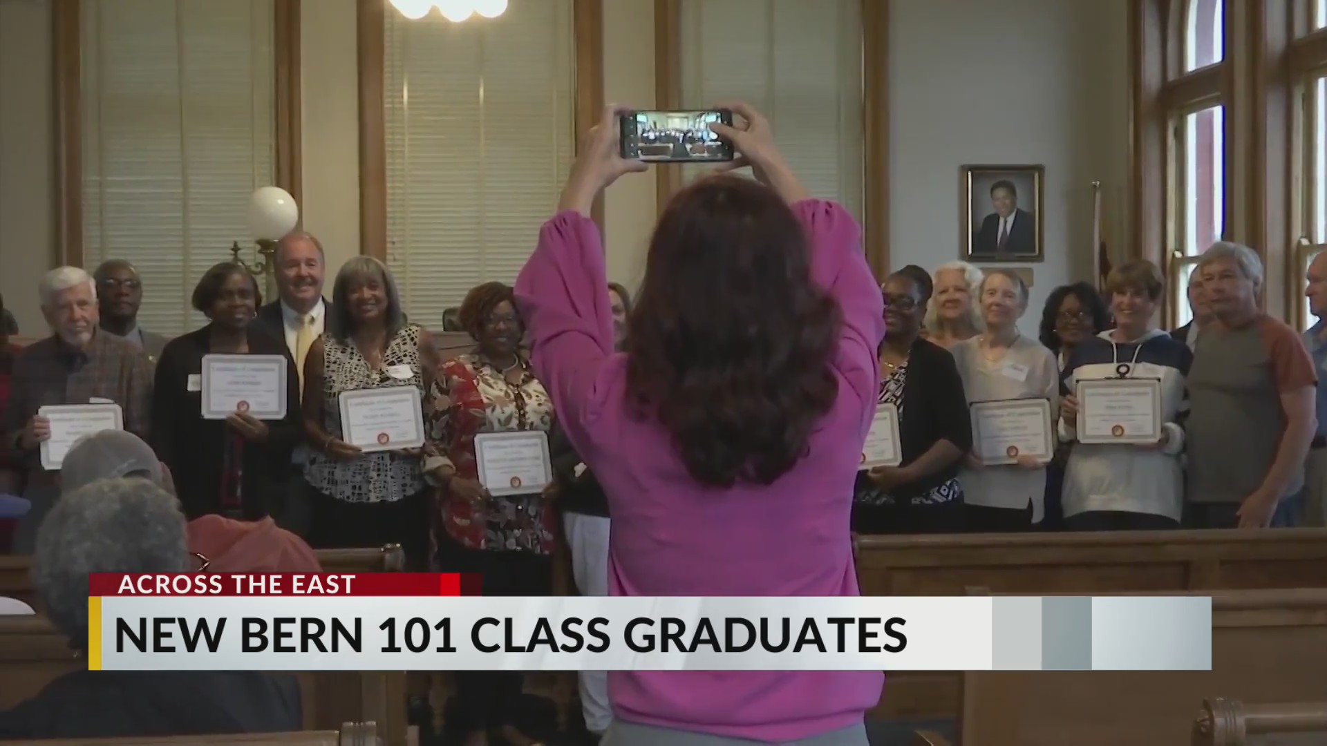 Members of latest New Bern 101 class meet aldermen, graduate – WNCT