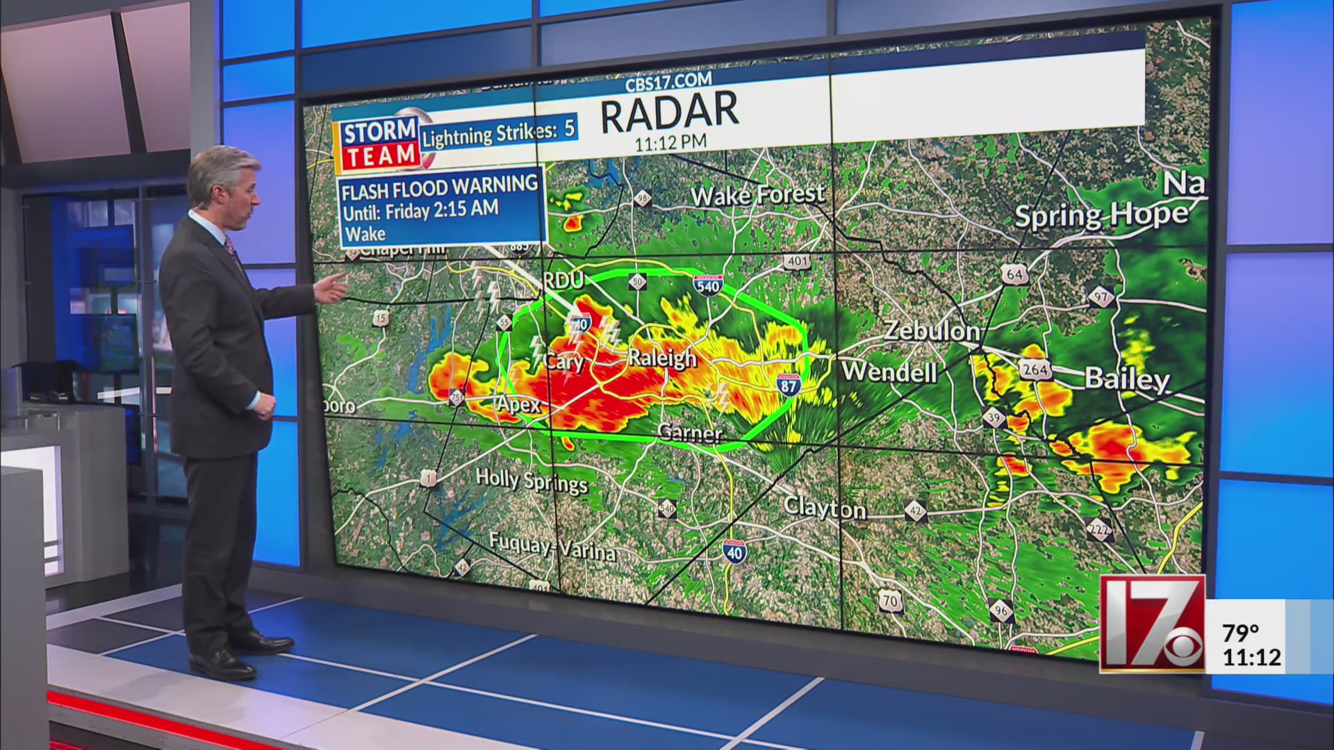 Wake County under flash flood warning until early Friday morning ...