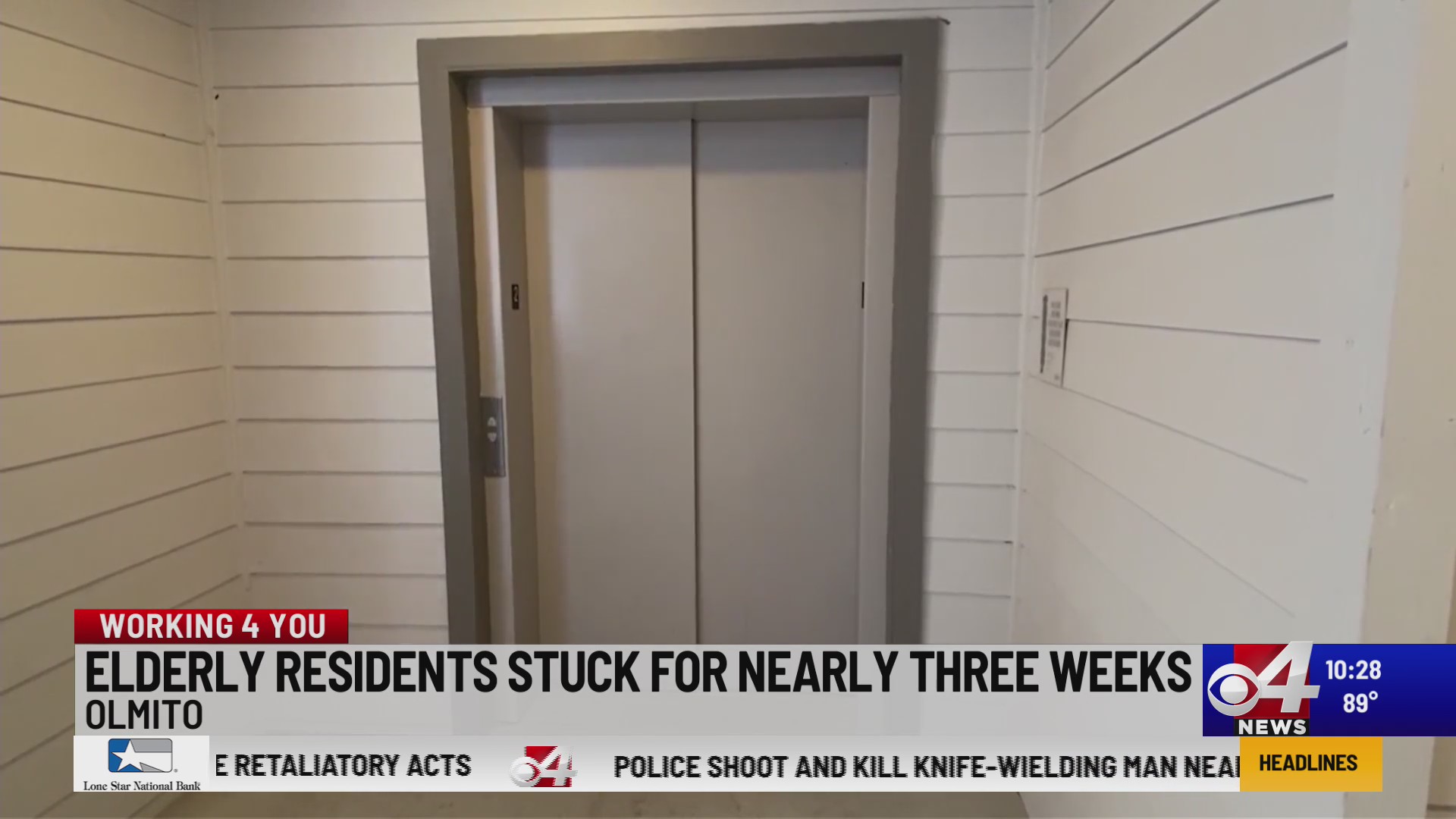 Residents desperate for help after elevator left broken down for weeks ...