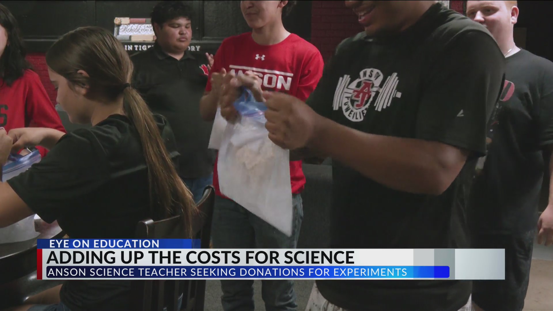 Anson high teacher pays out of pocket to keep science exciting – KTAB ...