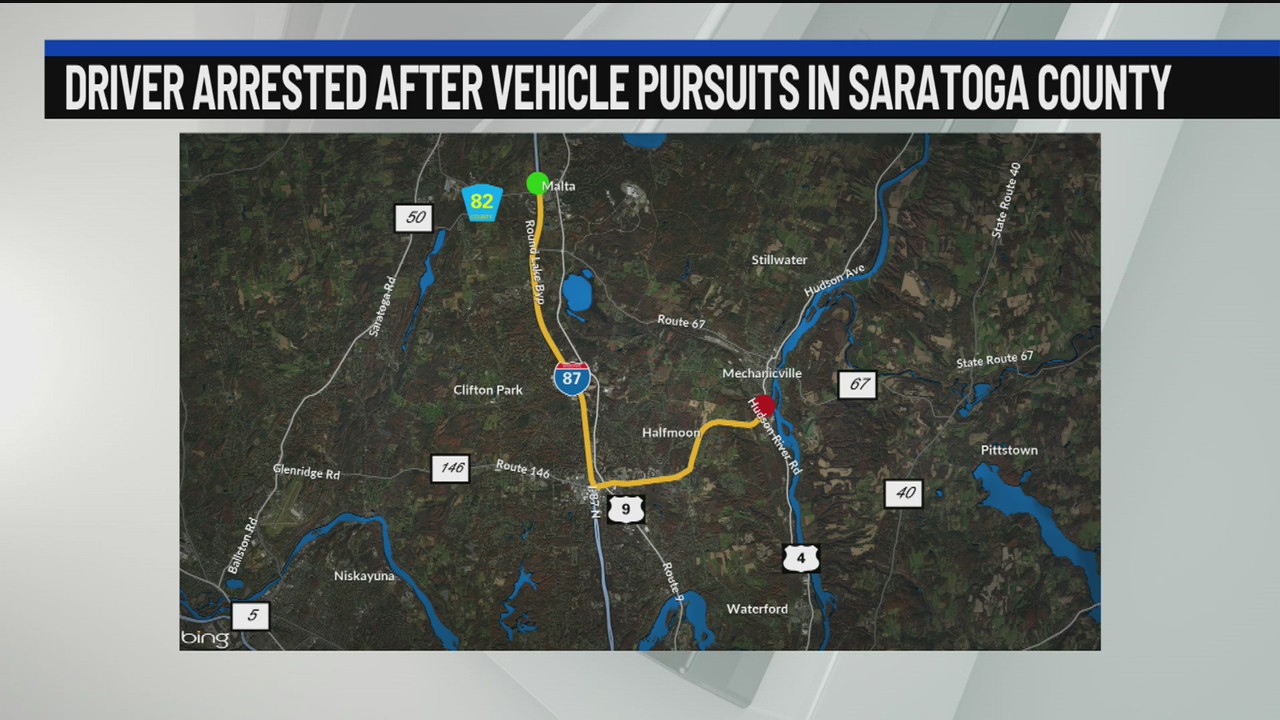 Glens Falls man arrested after pursuit through Saratoga County – NEWS10 ABC