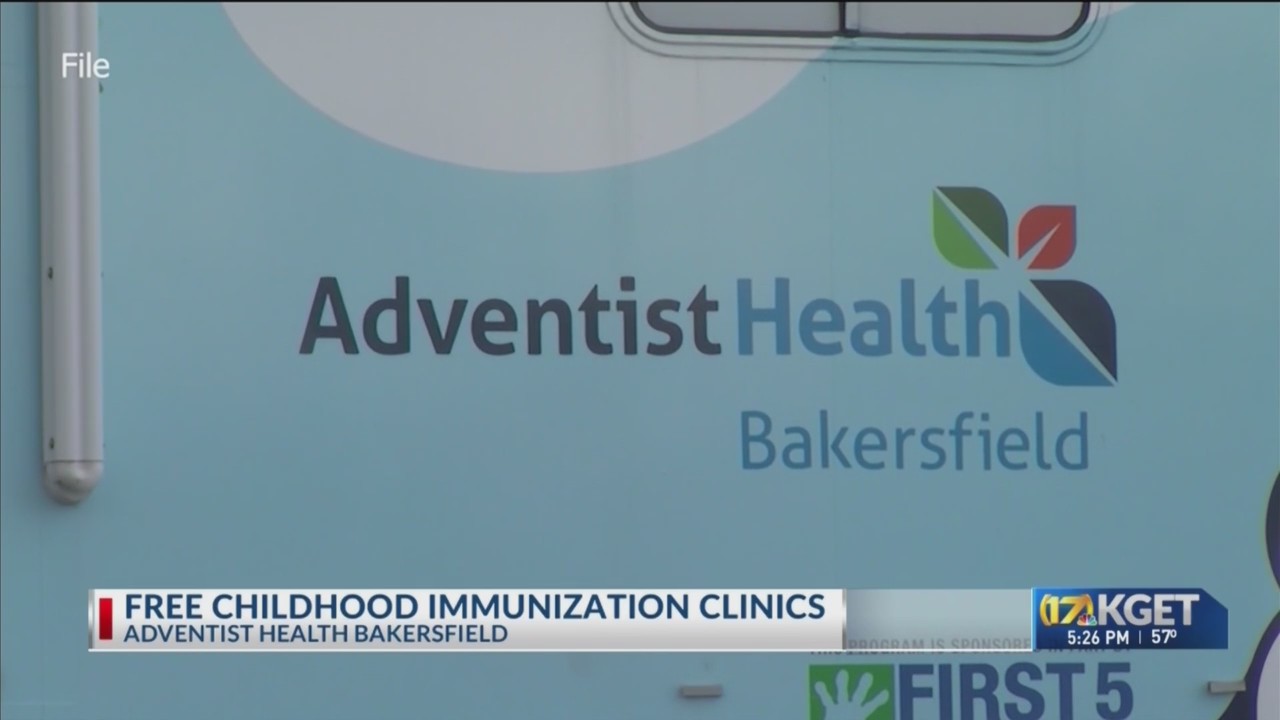 Adventist Health to host free childhood immunization clinics – KGET 17 News