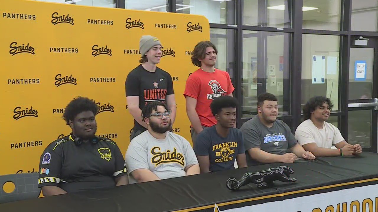 Seven Snider High School seniors sign to play college sports – WANE 15