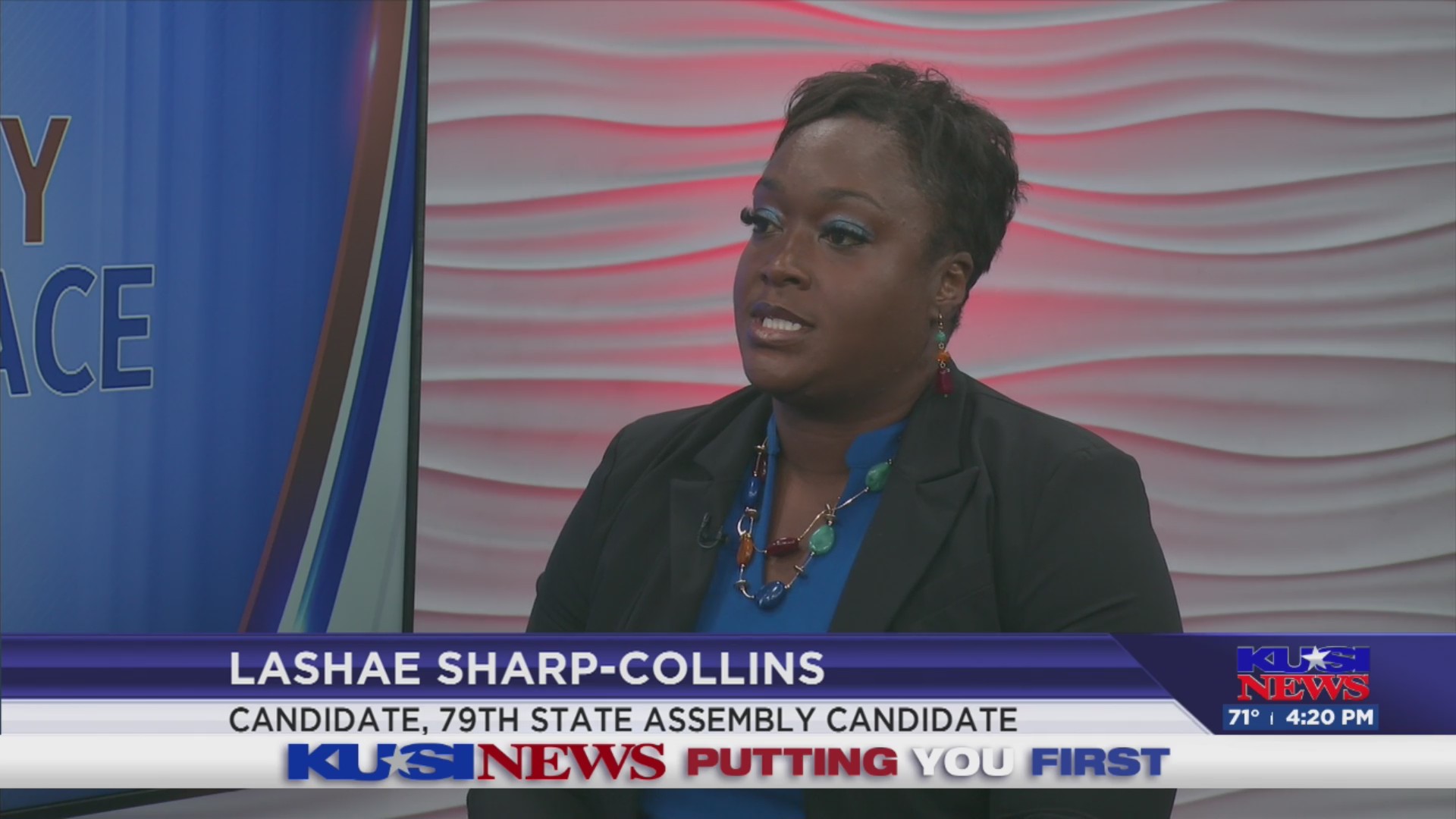 Meet the Candidates: Lashae Sharp-Collins – FOX 5 San Diego & KUSI News