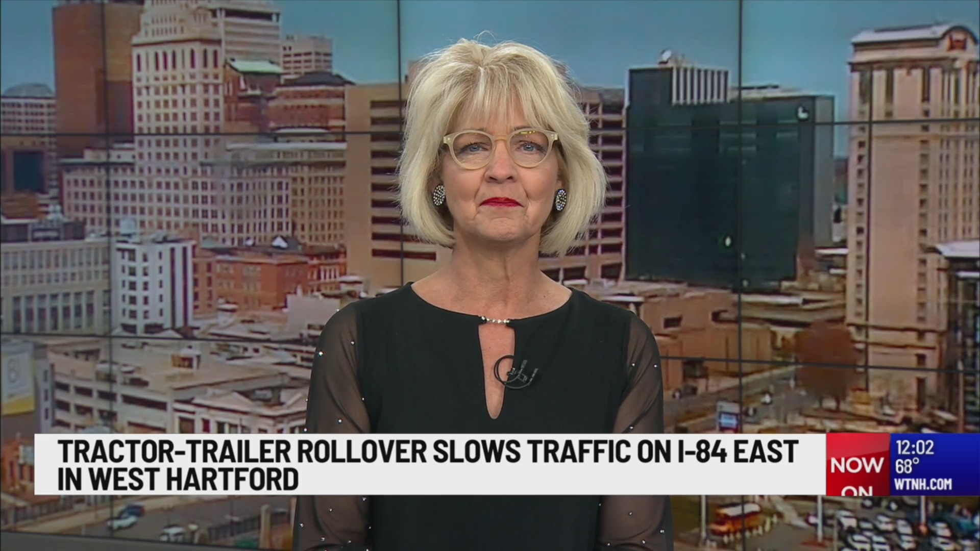 Tractor-trailer rollover slows traffic on I-84 East in West Hartford ...
