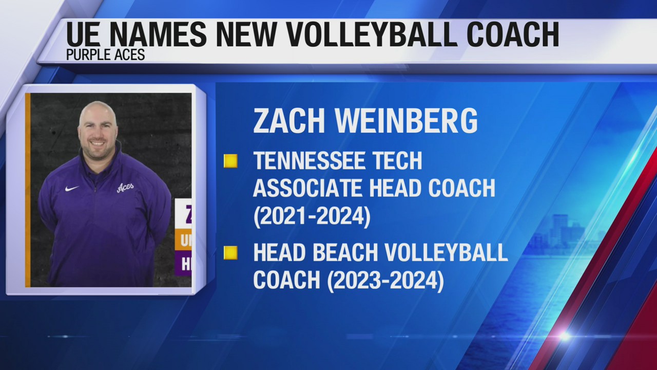 UE hires Tennessee Tech’s Zach Weinberg as new volleyball head coach – Eyewitness News (WEHT/WTVW)