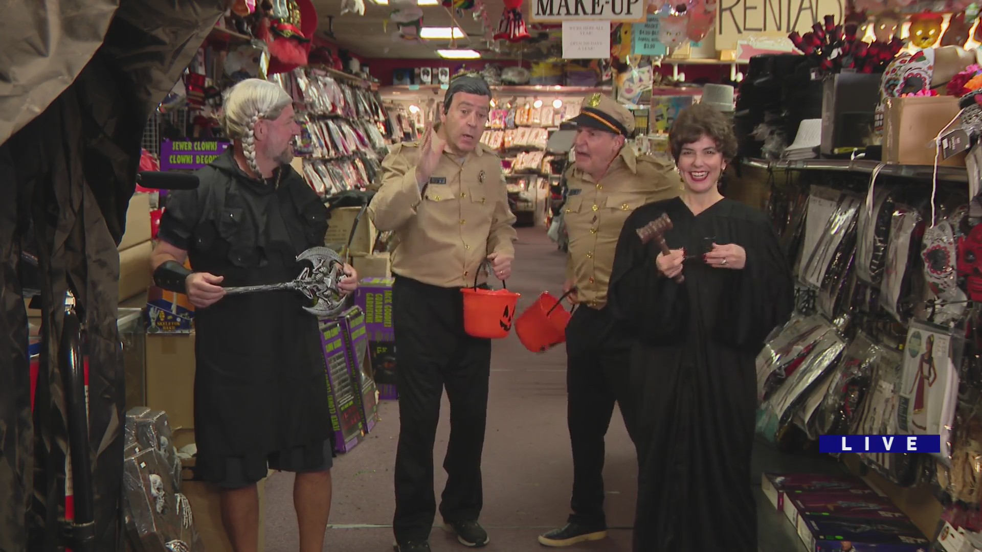 Judge Judy, The Executioner, Andy Griffith Show: Fantasy Costumes 2024 ...