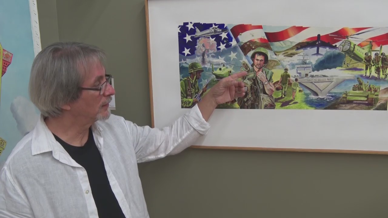 ‘In Honor of All Veterans’ painting memorializes veterans – WVNS