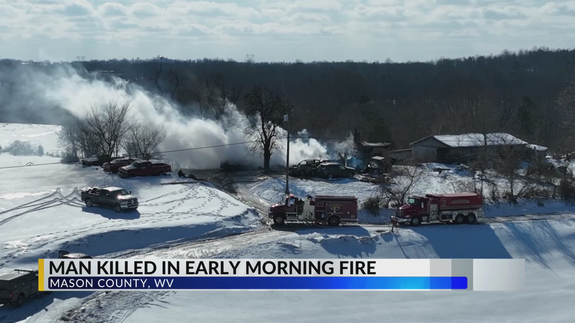 Man dead in Mason County house fire – WOWK 13 News