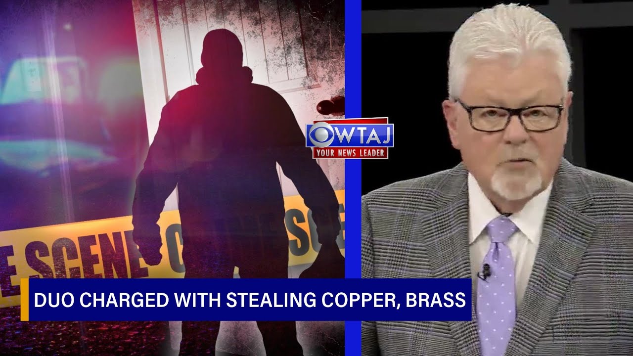Jefferson County duo charged with stealing over $1K in copper, brass ...
