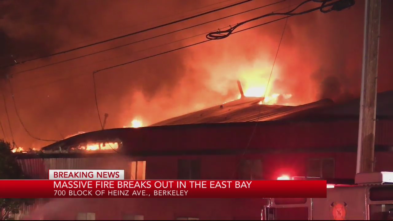 Berkeley firefighters remain on scene after massive fire – KRON4