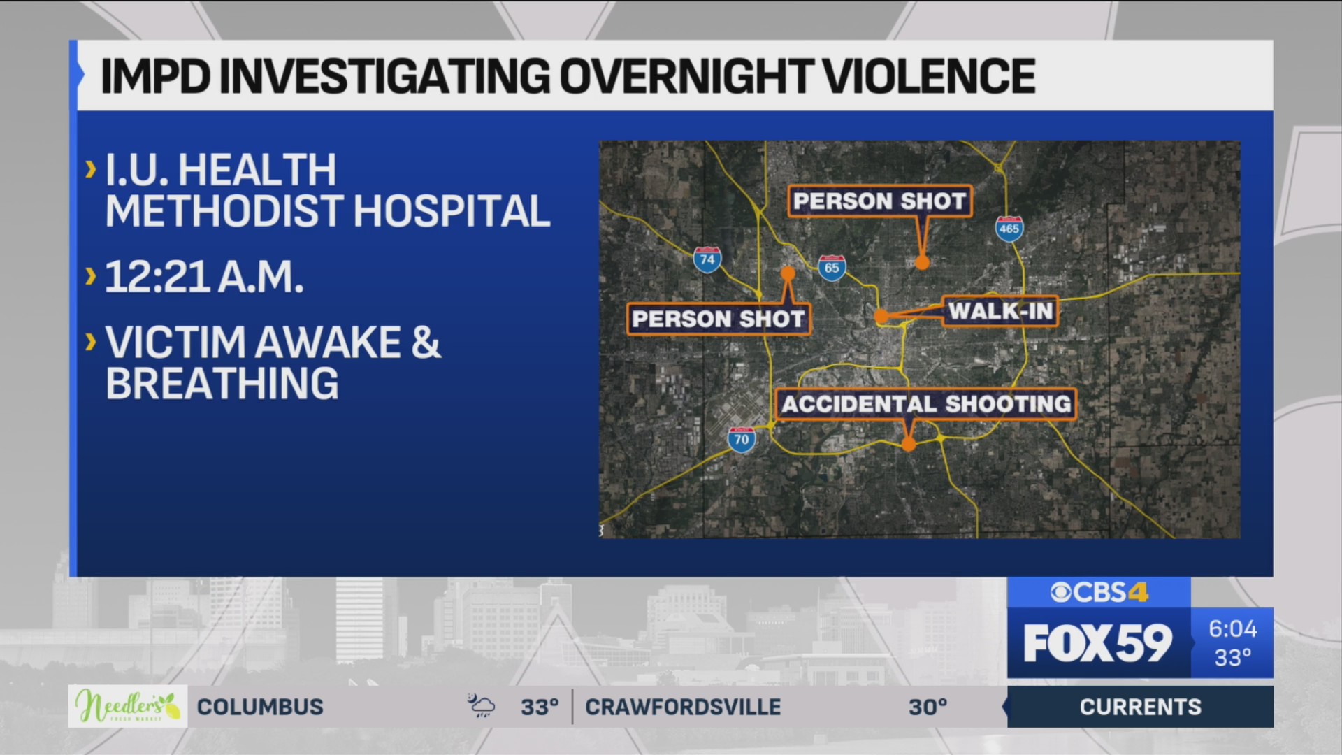 Police investigate multiple shootings to kick off 2025 – Fox 59