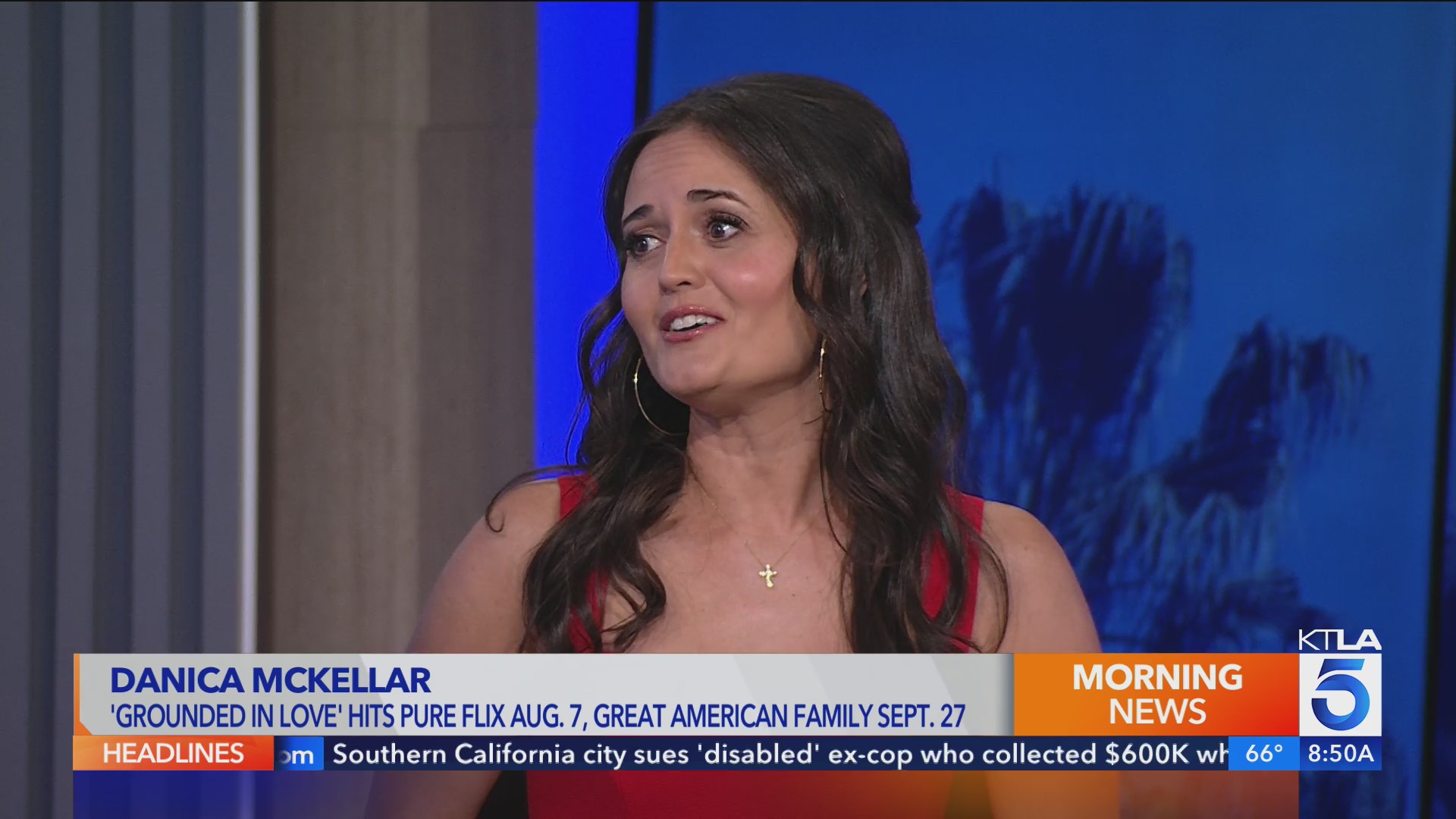 Danica McKellar is ‘Grounded in Love’ in all new movie – KTLA