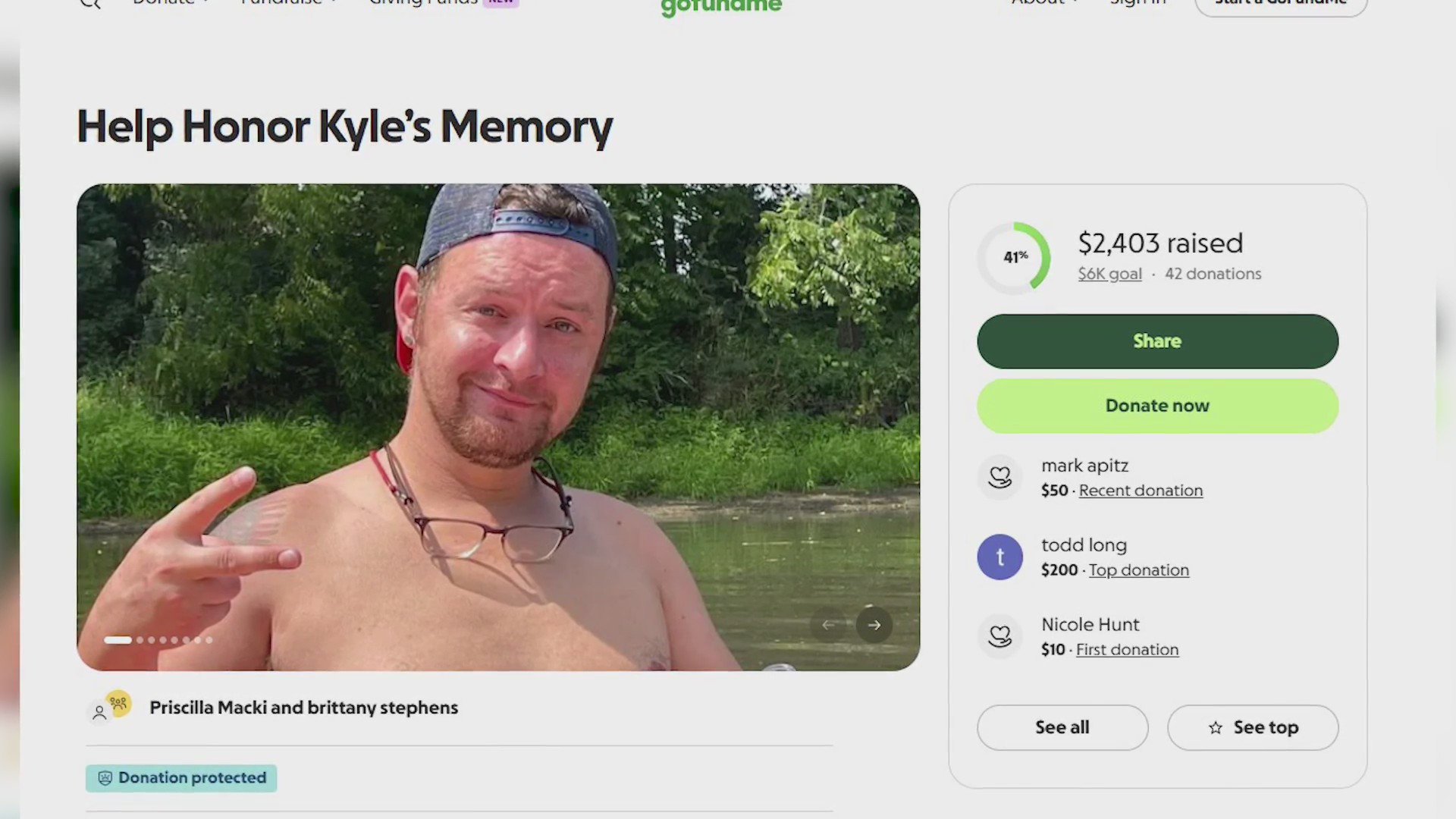 Community mourns Kyle Stephens, slain man remembered at vigil ...