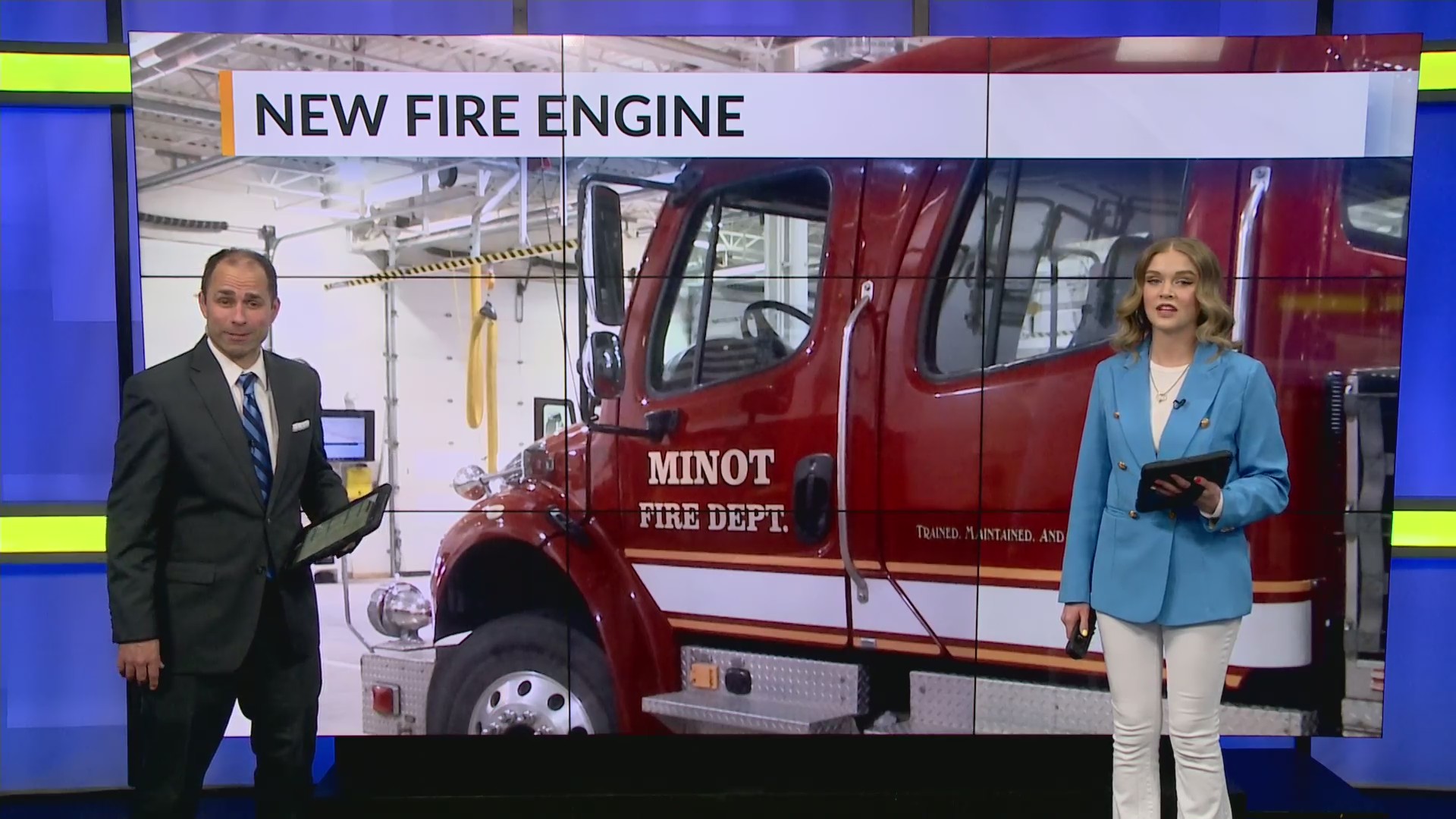 Minot Fire Department granted funds for new reserve firetruck – KX NEWS