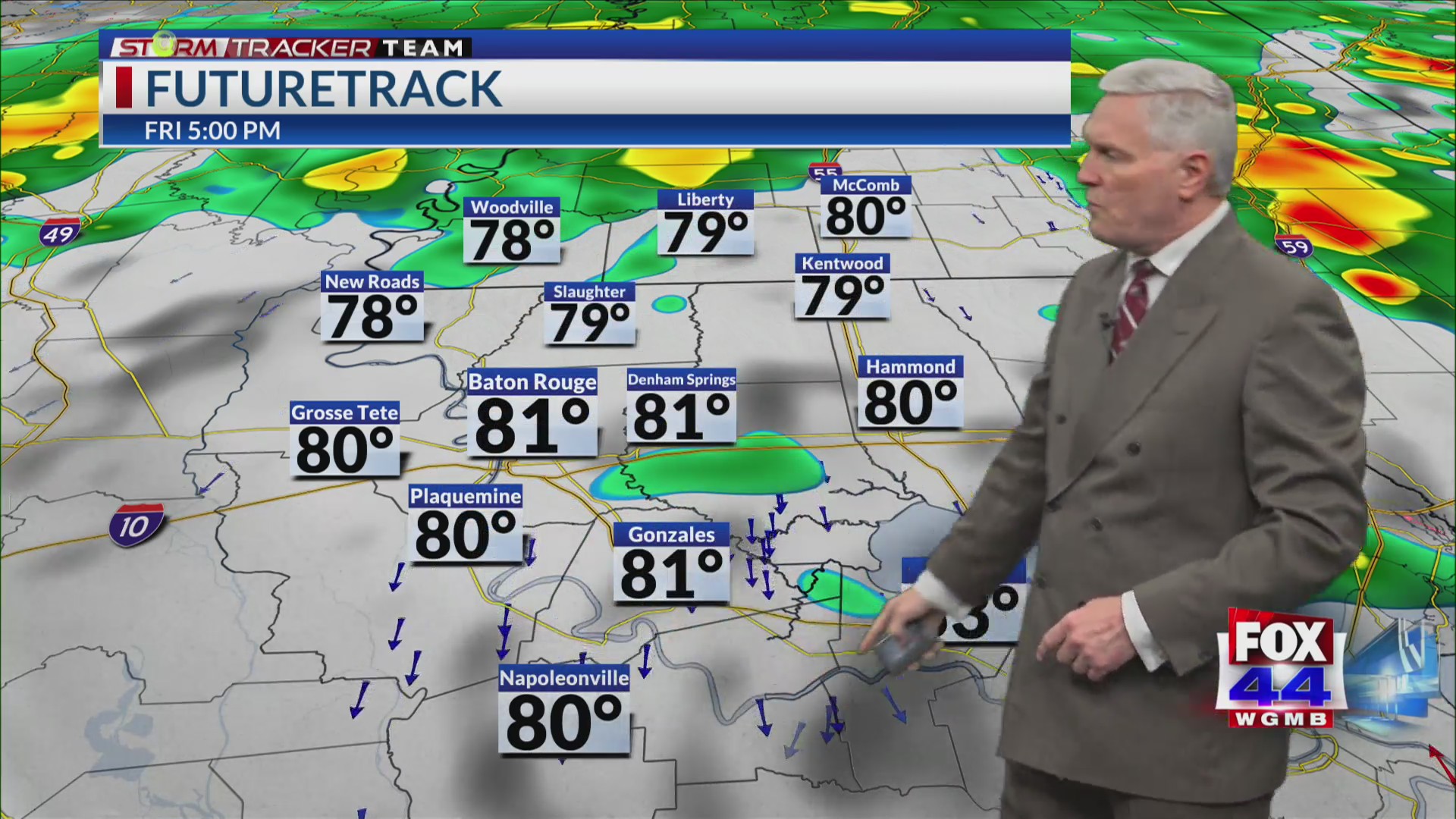 Weather Forecast for Baton Rouge – 5/02/24: Scattered thunderstorms in ...
