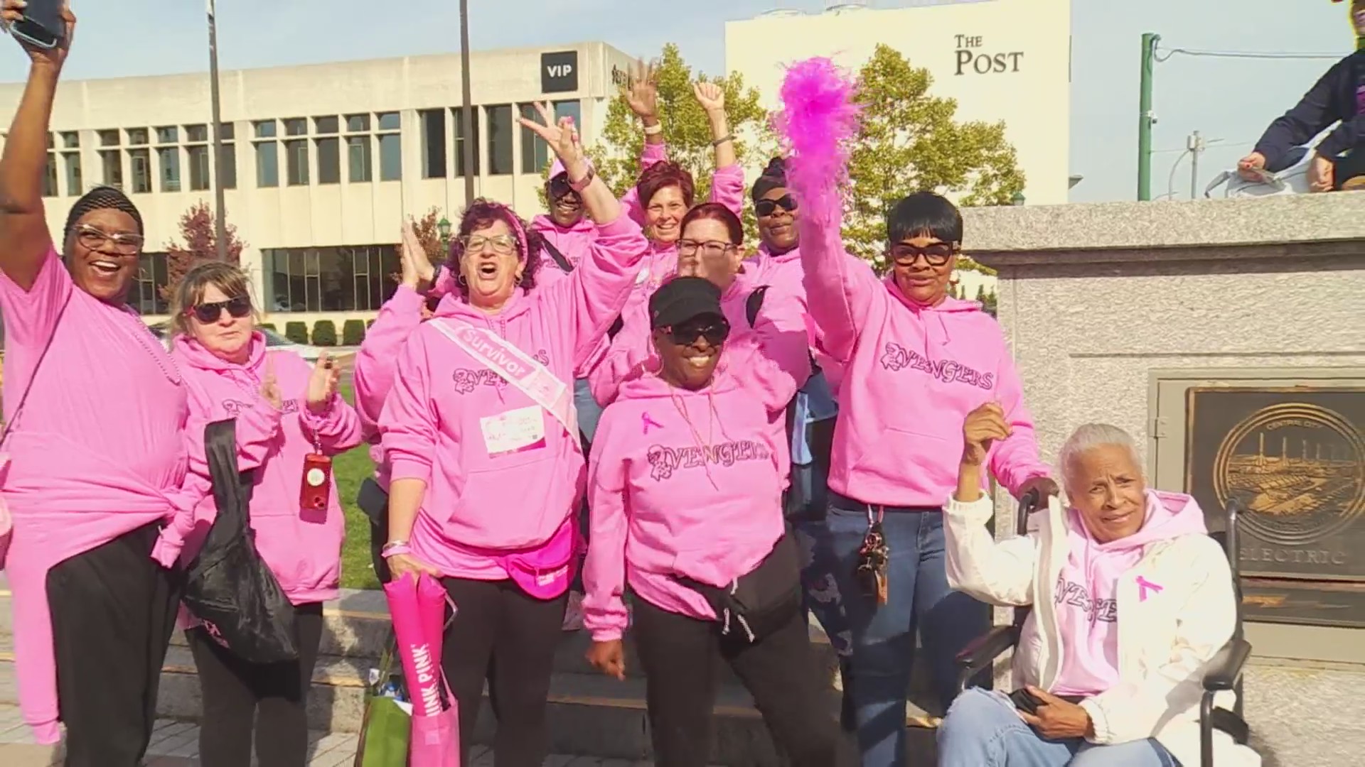 Breast cancer awareness walk draws crowd of thousands in Clinton Square ...