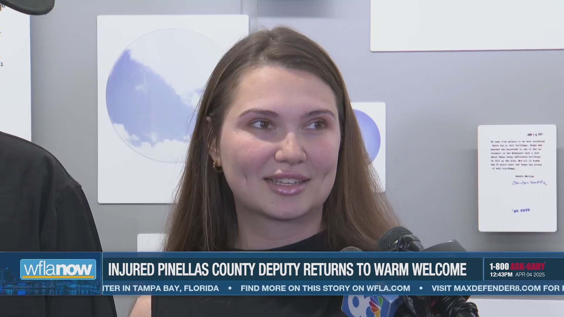 Injured Pinellas County deputy returns after rehabilitation – WFLA