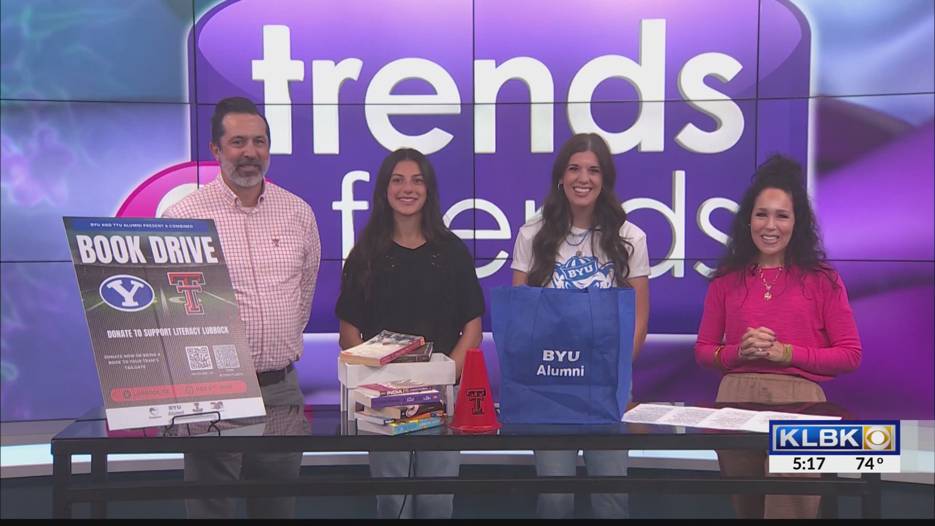 Local book drive for Literacy Lubbock with BYU and TTU this week – KLBK ...