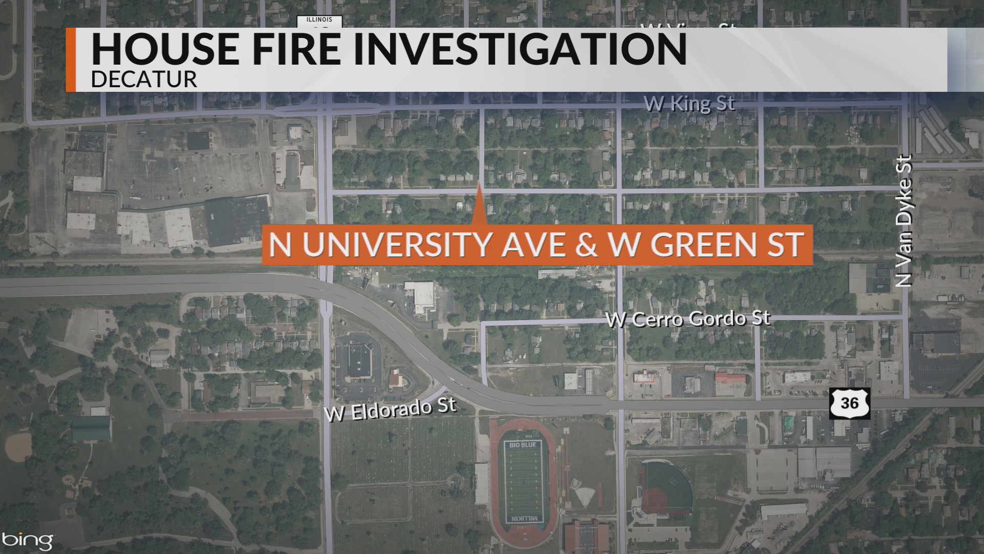 Decatur Fire Dept. responds to Saturday night house fire – WCIA.com