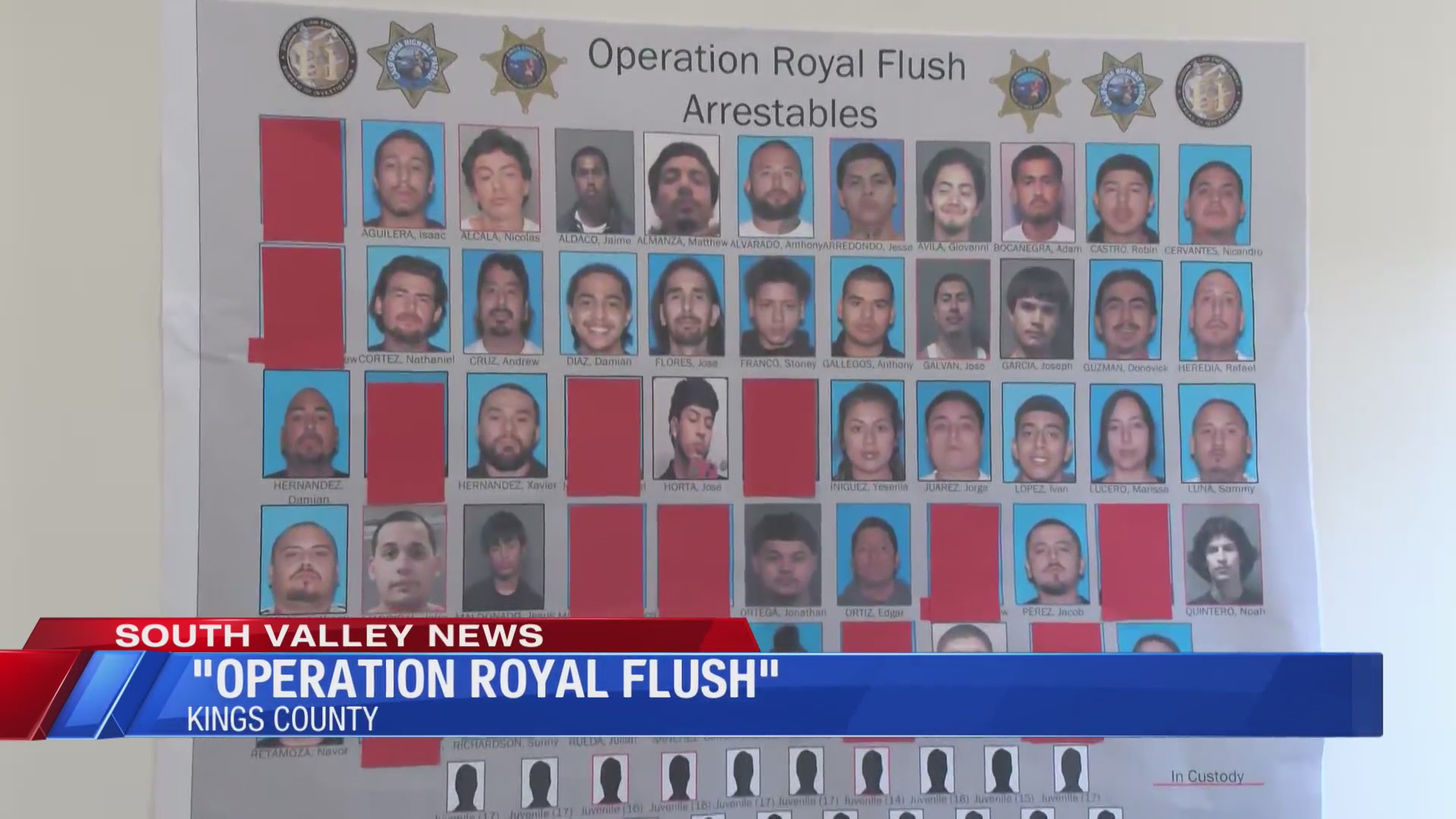 77 arrested after operation ‘Royal Flush,’ Kings County Sheriff says ...