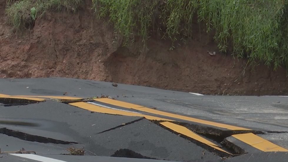 Stokes County roads damaged by flooding – FOX8 WGHP