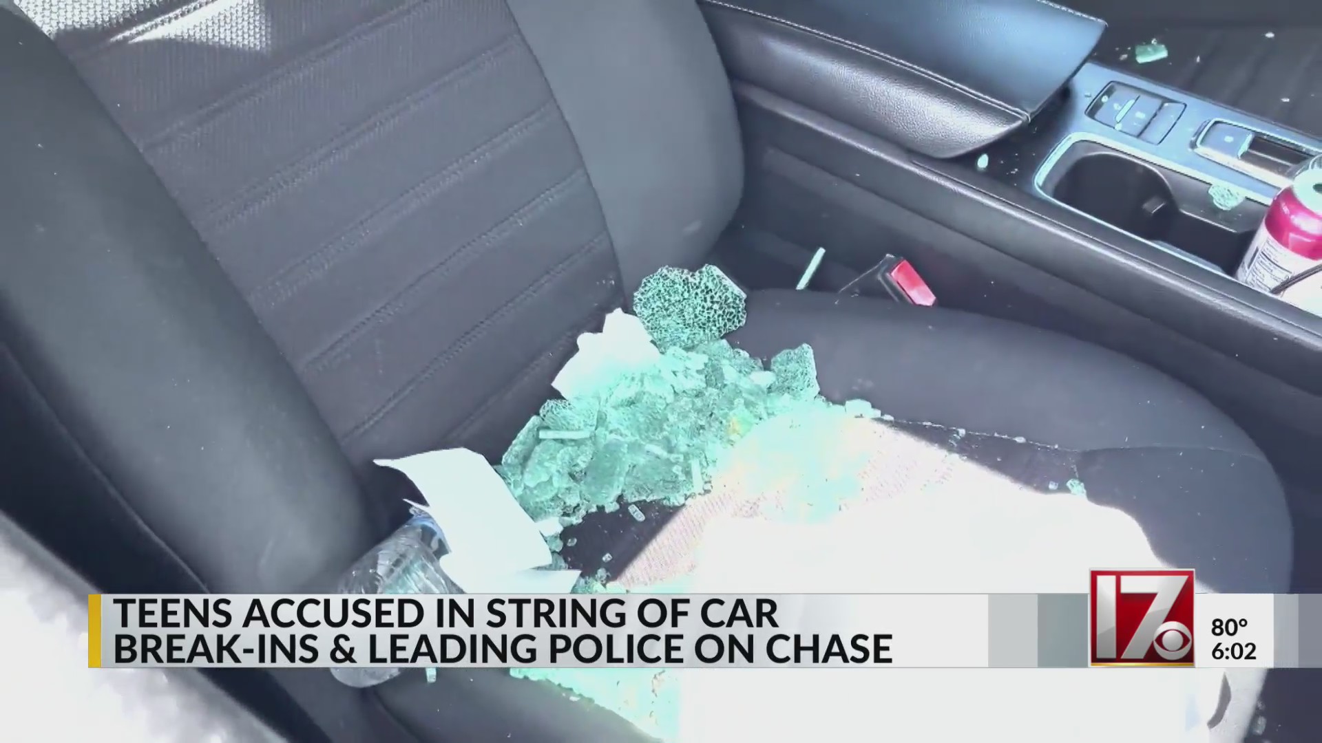 Teens accused in string of car break-ins and chase in Cary – CBS17.com