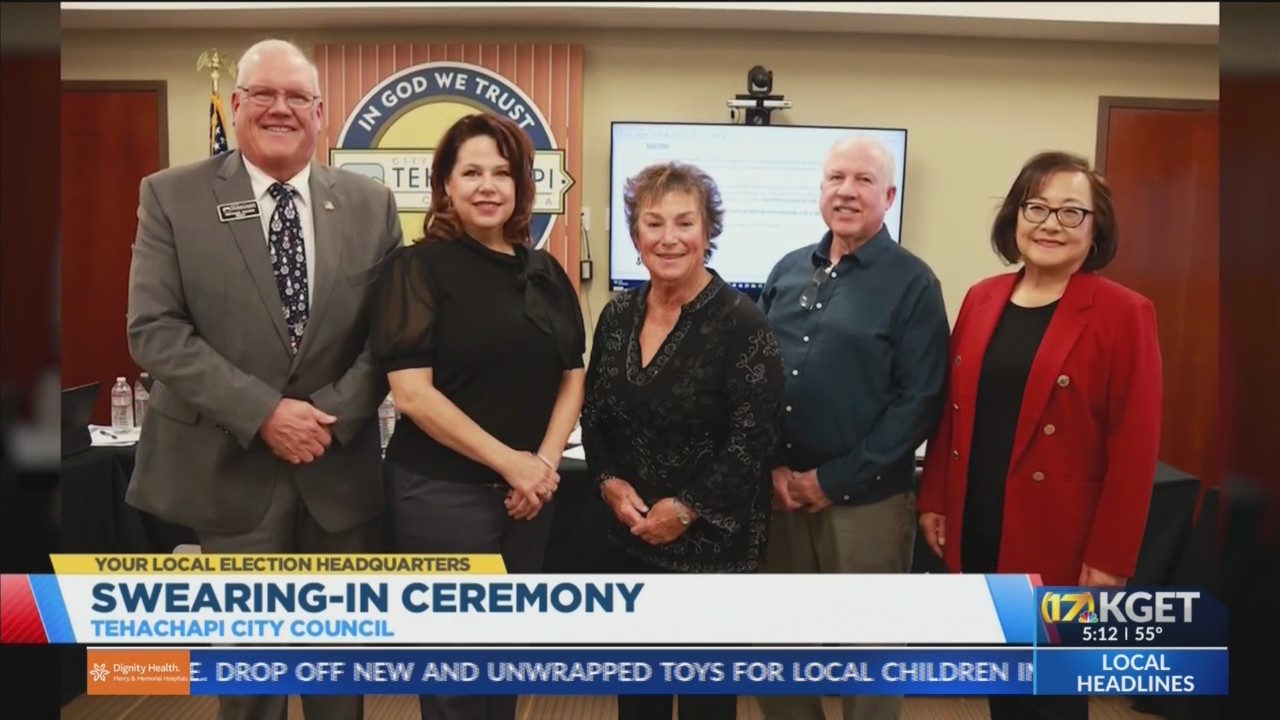 Tehachapi city councilmembers sworn in – KGET 17 News
