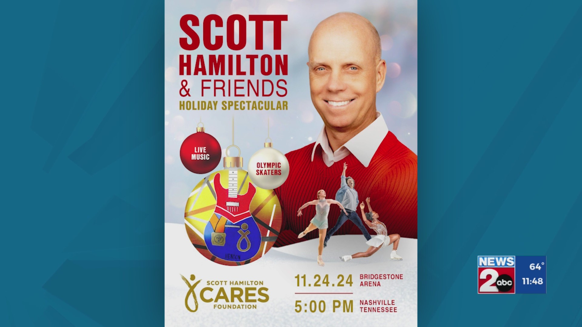Newsmaker: Scott Hamilton and Friends holiday spectacular – WKRN News 2